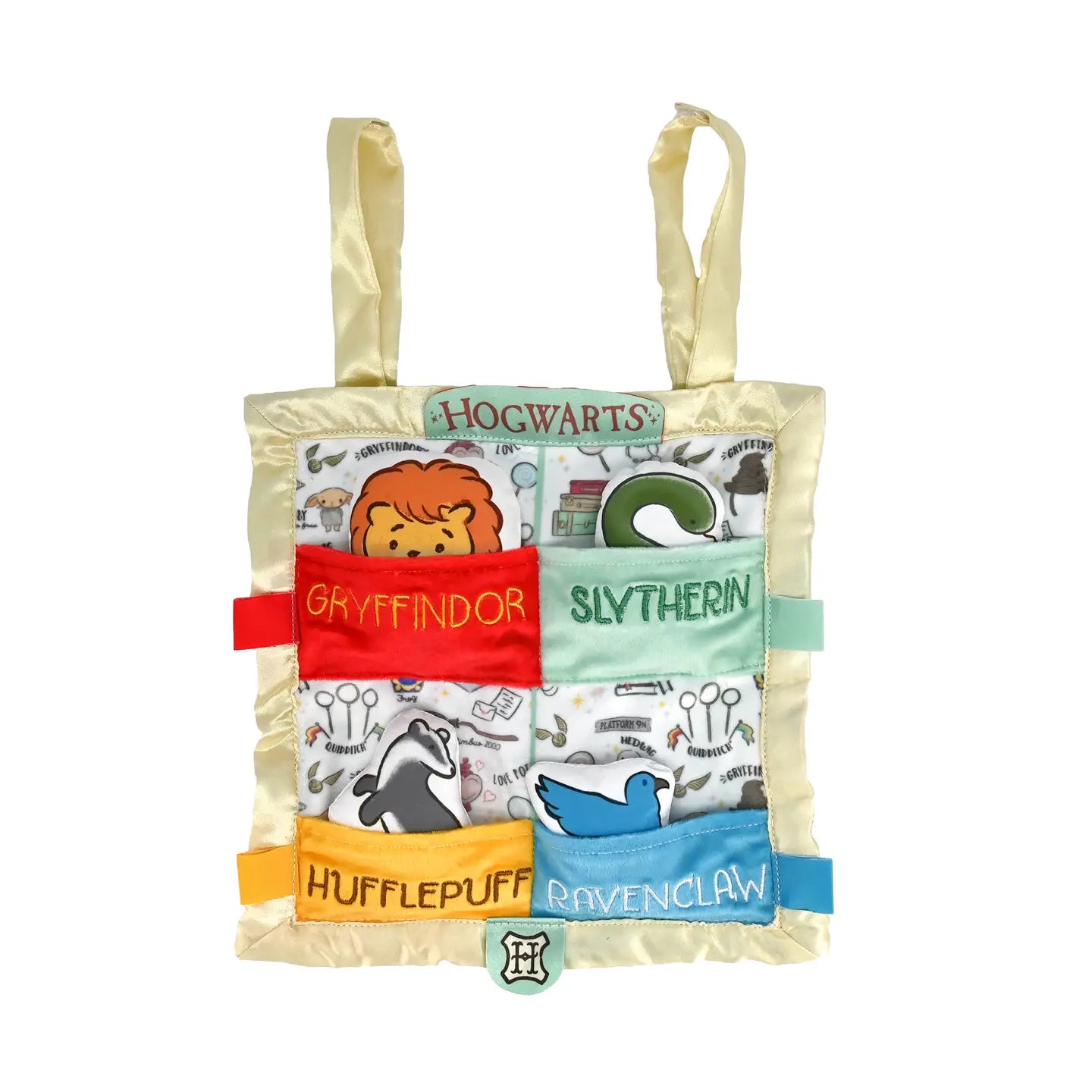 Harry Potter On-The-Go Hogwarts Houses Blankey – Baby Grand