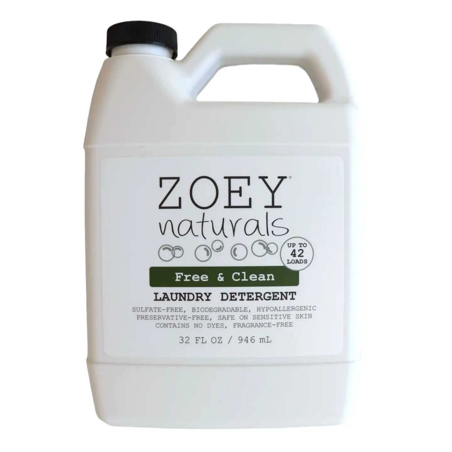 Zoey Naturals Free & Clean Laundry Detergent – Baby Grand